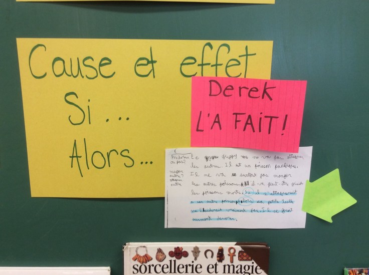 Des exemples de tableaux d’ancrage – Les ateliers d'écriture et de ...