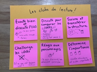 Le club de lecture – Les ateliers d'écriture et de lecture au primaire